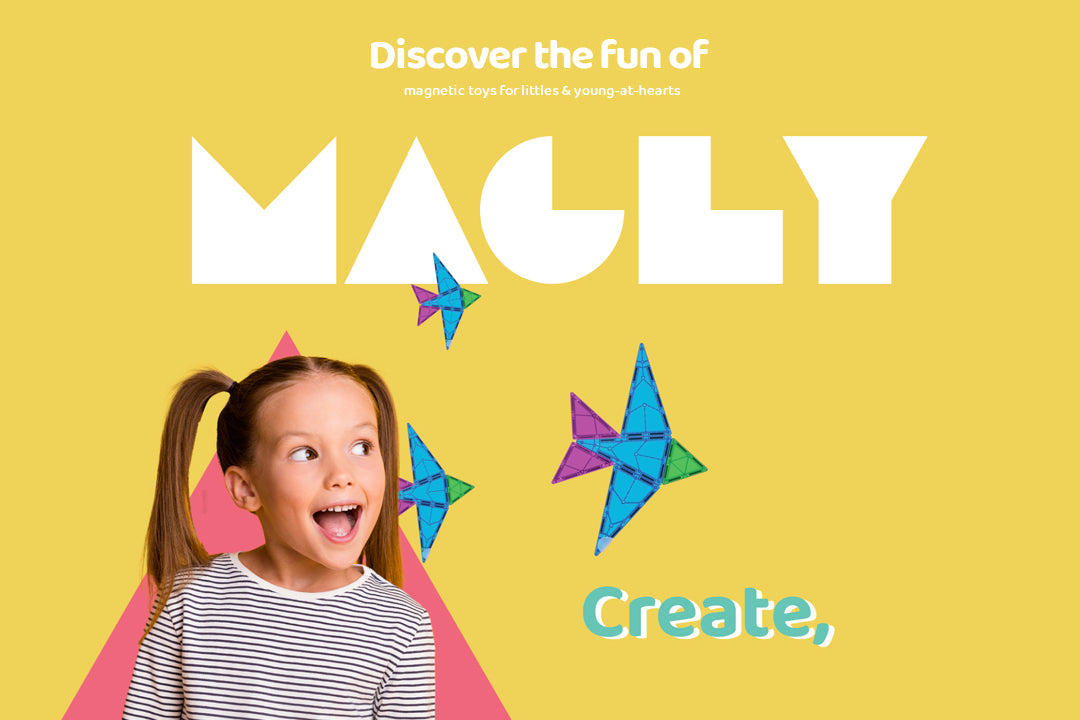 Magly | Tüm Çocuklar ve Çocuk Kalanlar İçin Manyetik Bloklar